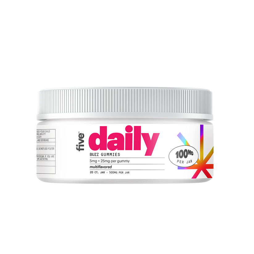 daily buzz 5mg gummies – Five